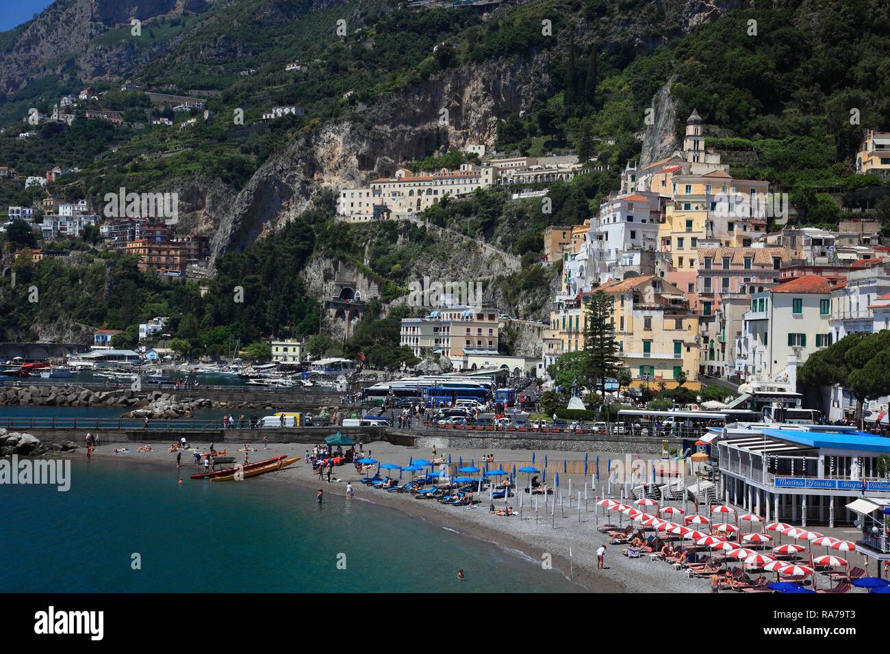 Amalfi beaches hi-res stock photography and images - Alamy