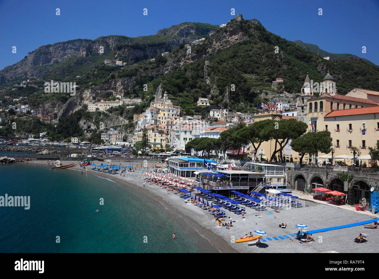 Amalfi beaches hi-res stock photography and images - Alamy