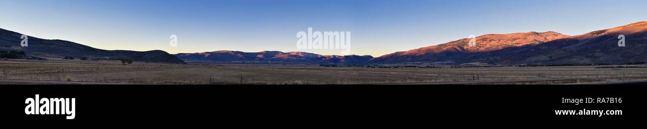 Panoramic Landscape view from Kamas and Samak off Utah Highway 150 ...
