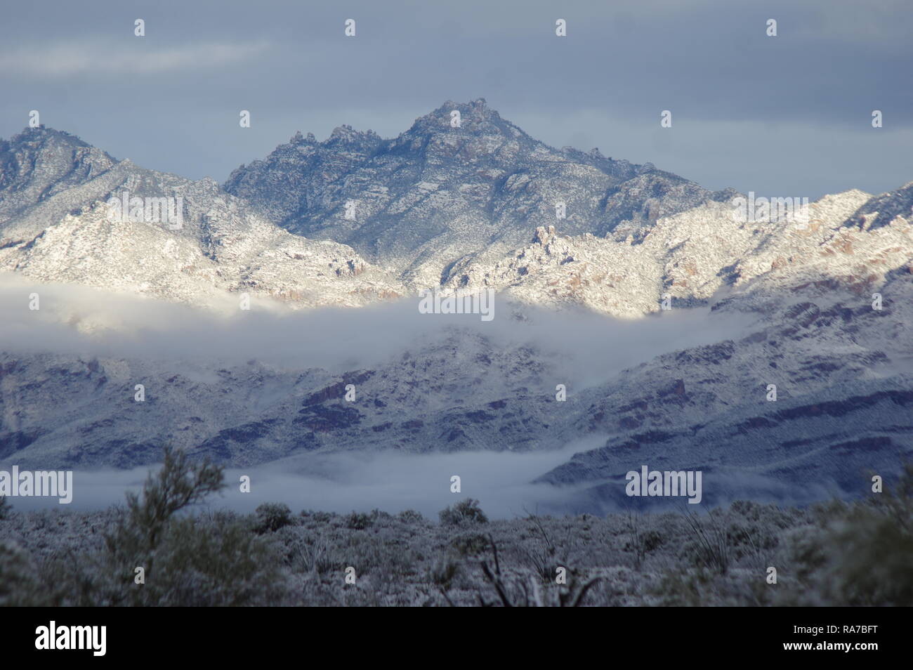 Santa Catalina Mountains 1/2/2019 Stock Photo - Alamy