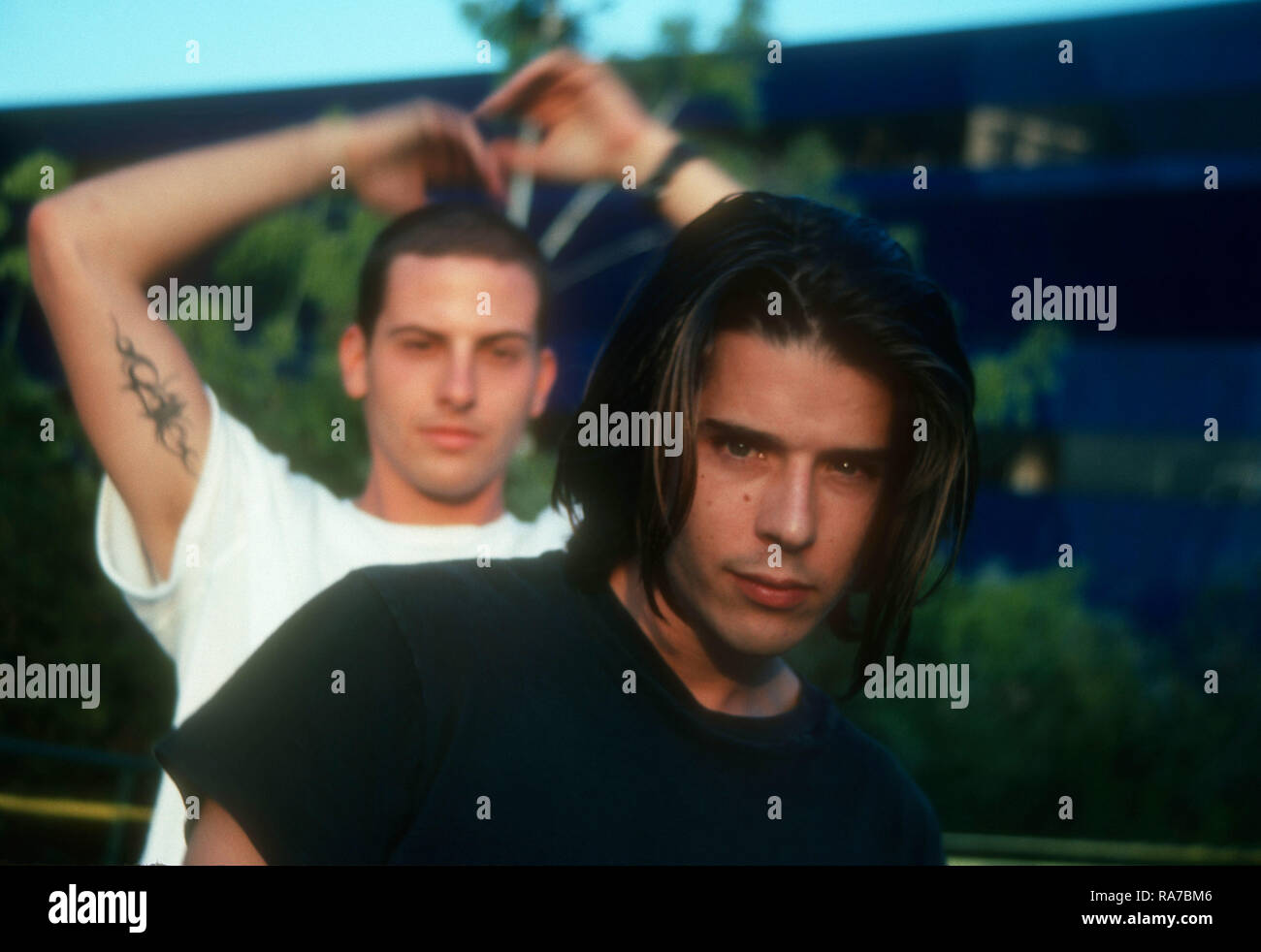 LOS ANGELES, CA - JULY 16: (EXCLUSIVE) Actors Harold Pruett and Rodney ...