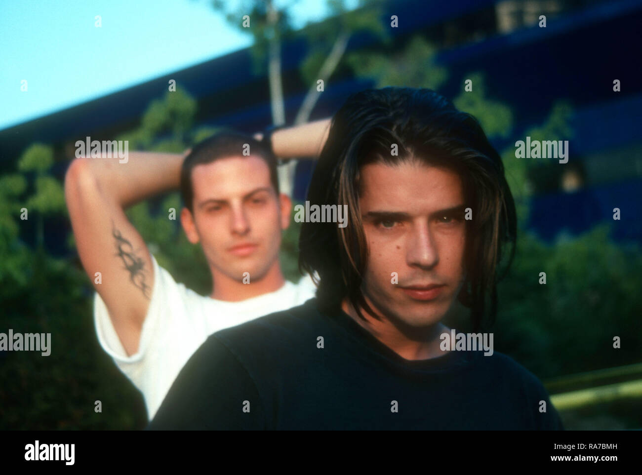 LOS ANGELES, CA - JULY 16: (EXCLUSIVE) Actors Harold Pruett and Rodney ...