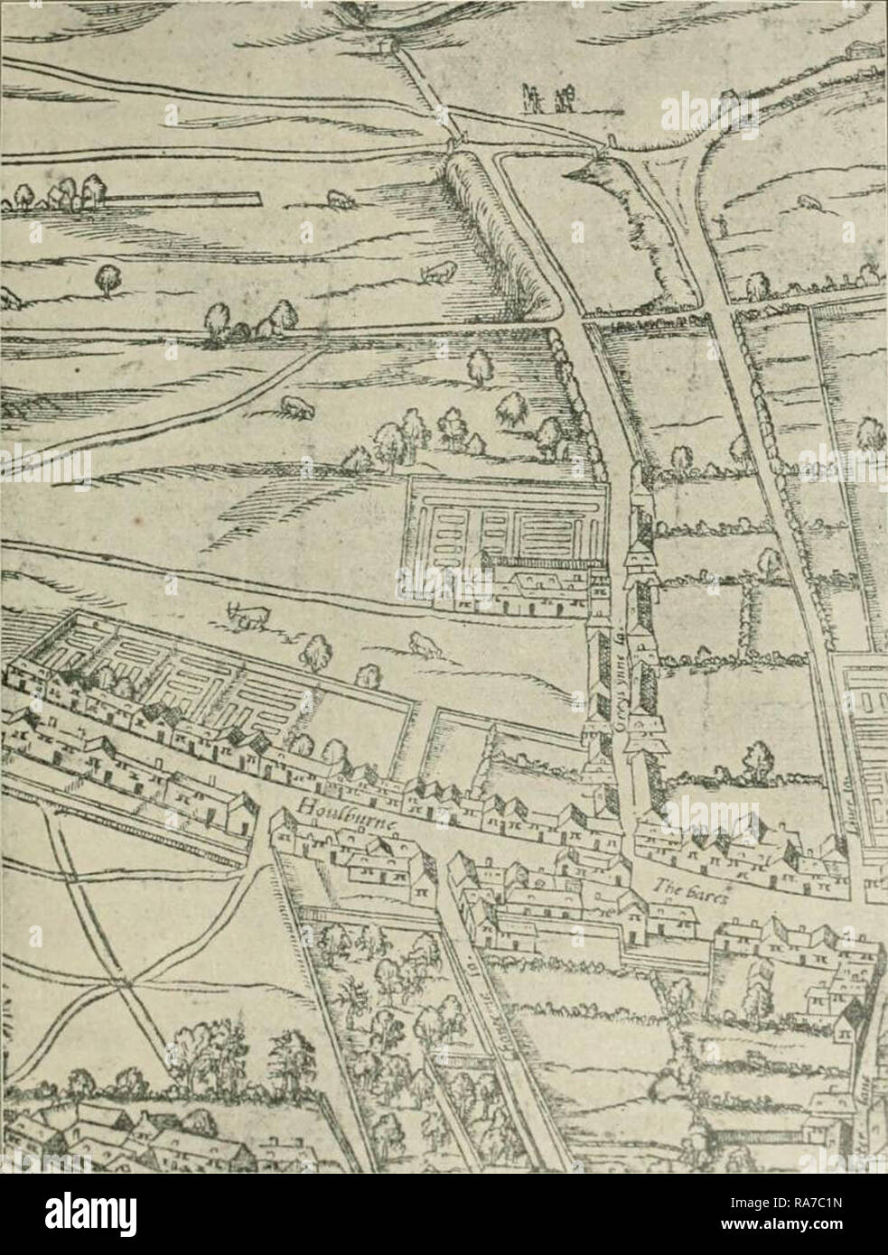 Agas Map Of London High Resolution Stock Photography and Images - Alamy