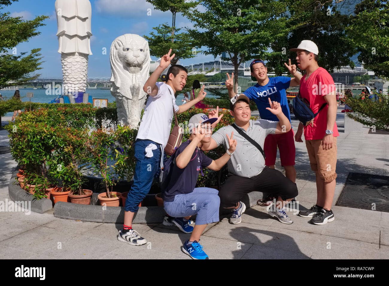 Merlion copy hi-res stock photography and images - Alamy