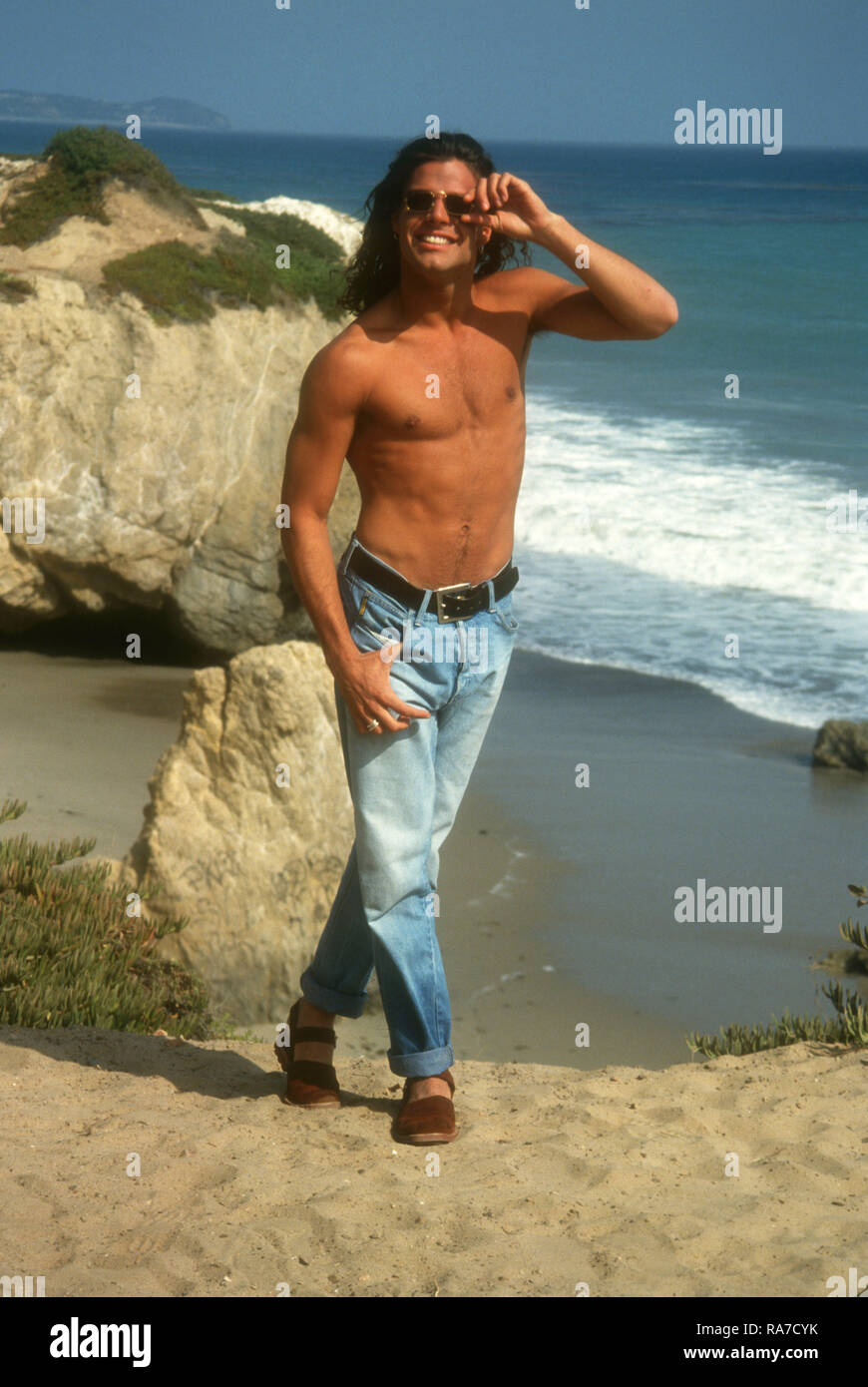 MALIBU, CA - JULY 18: (EXCLUSIVE) Singer Ricky Martin poses at a photo ...