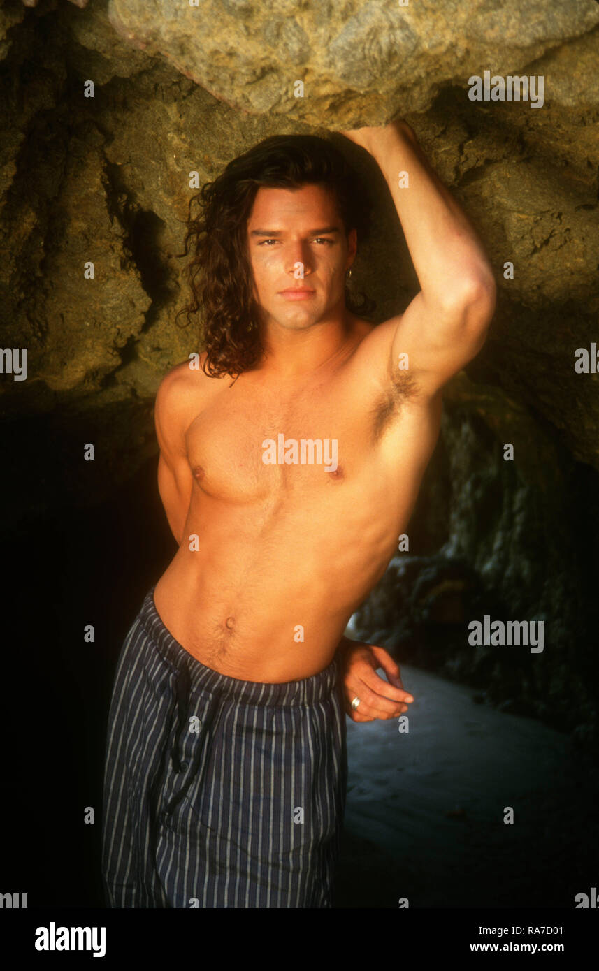 MALIBU, CA - JULY 18: (EXCLUSIVE) Singer Ricky Martin poses at a photo ...