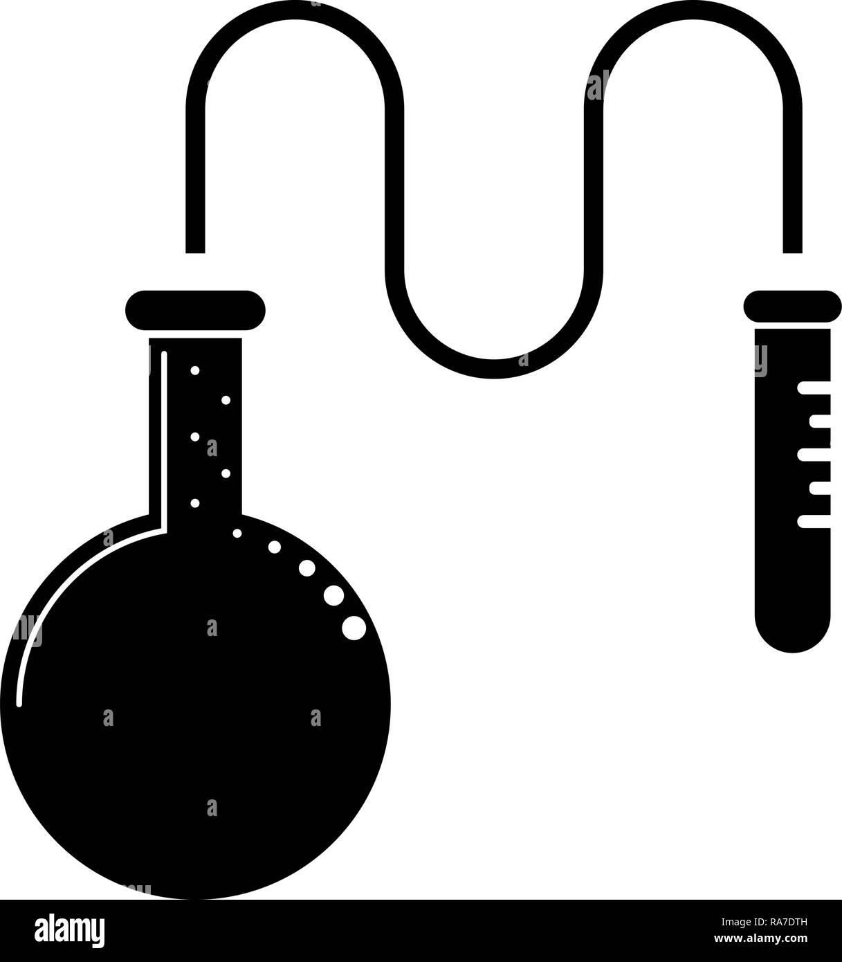 Reagent bottle liquid Stock Vector Images - Alamy