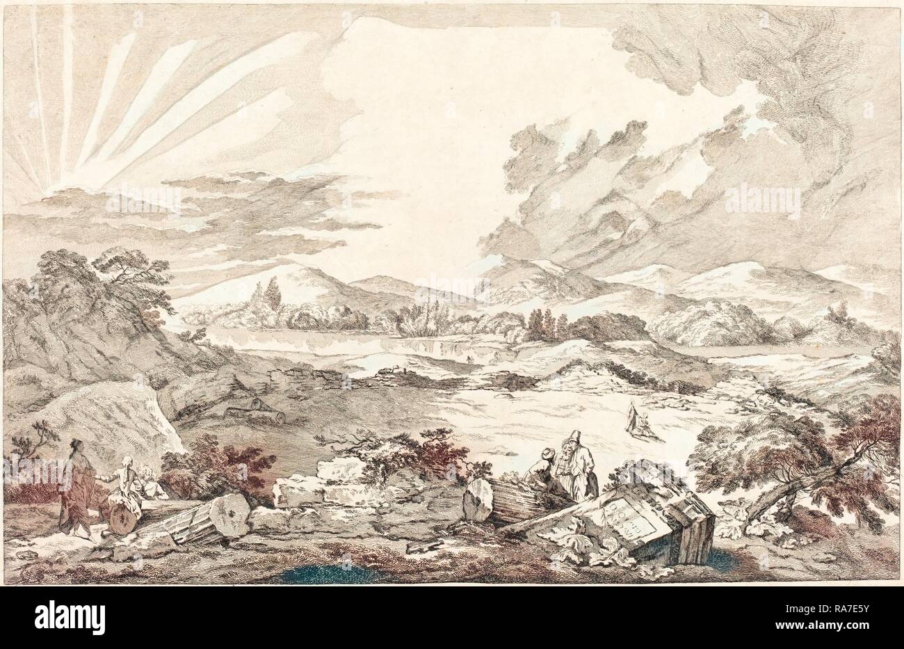 Jacques Philippe LeBas after Julien David Le Roy, French (1707-1783 ...