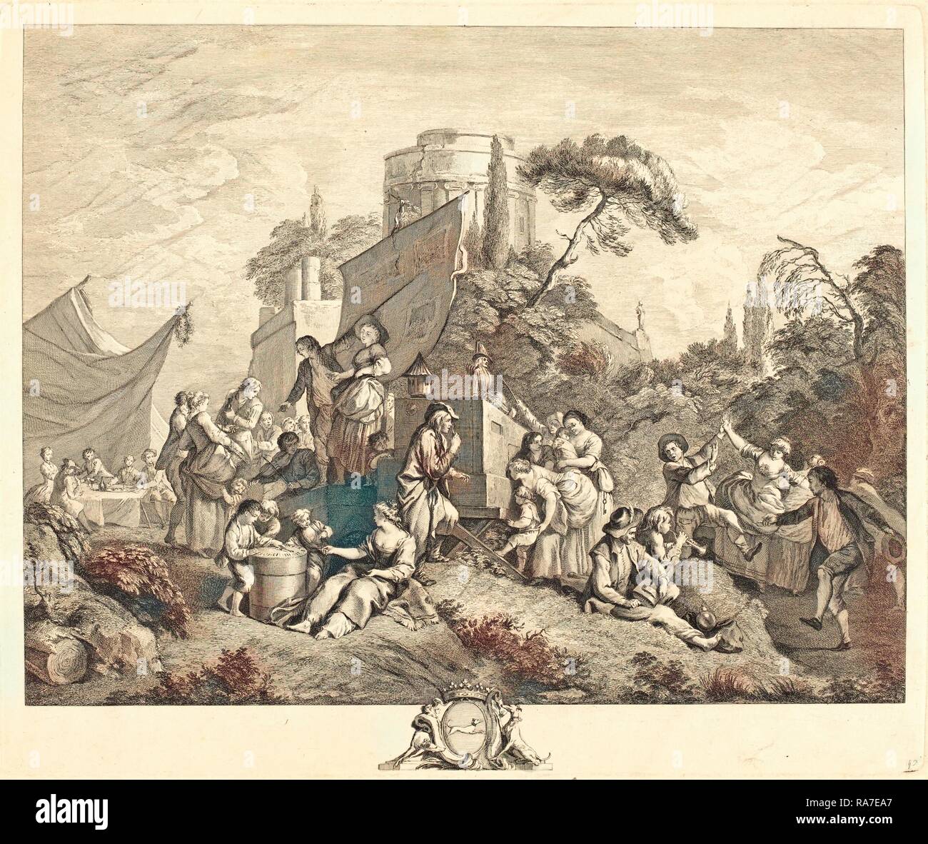 Charles-Nicolas Cochin I after François Boucher, French (1688-1754 ...