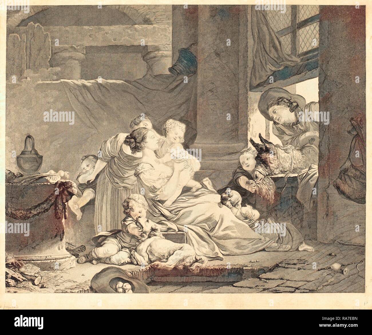 La famille du fermier hi-res stock photography and images - Alamy