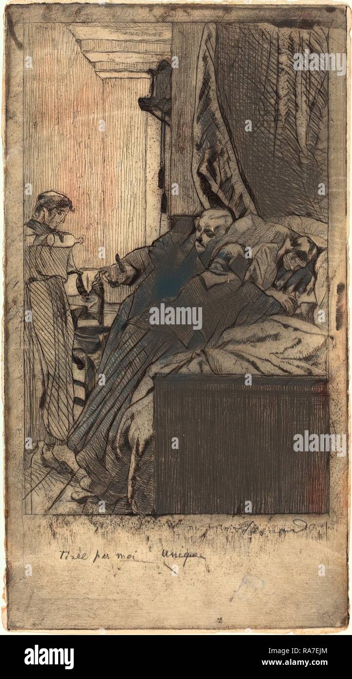 Albert Besnard, French (1849-1934), Sickness (La Maladie), 1884 ...