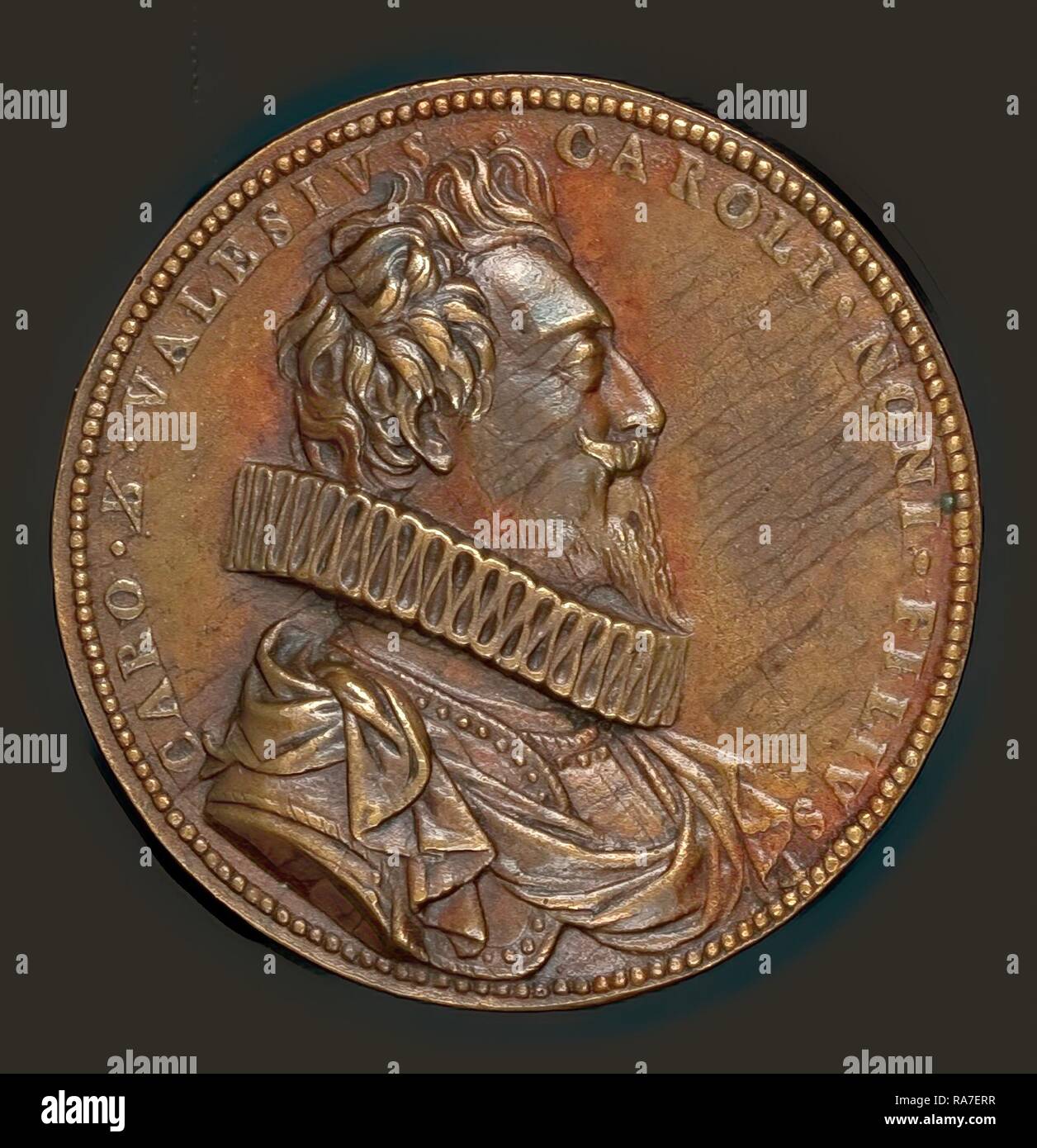 Guillaume Dupré, Charles de Valois, 1573-1650 [obverse], French, c ...