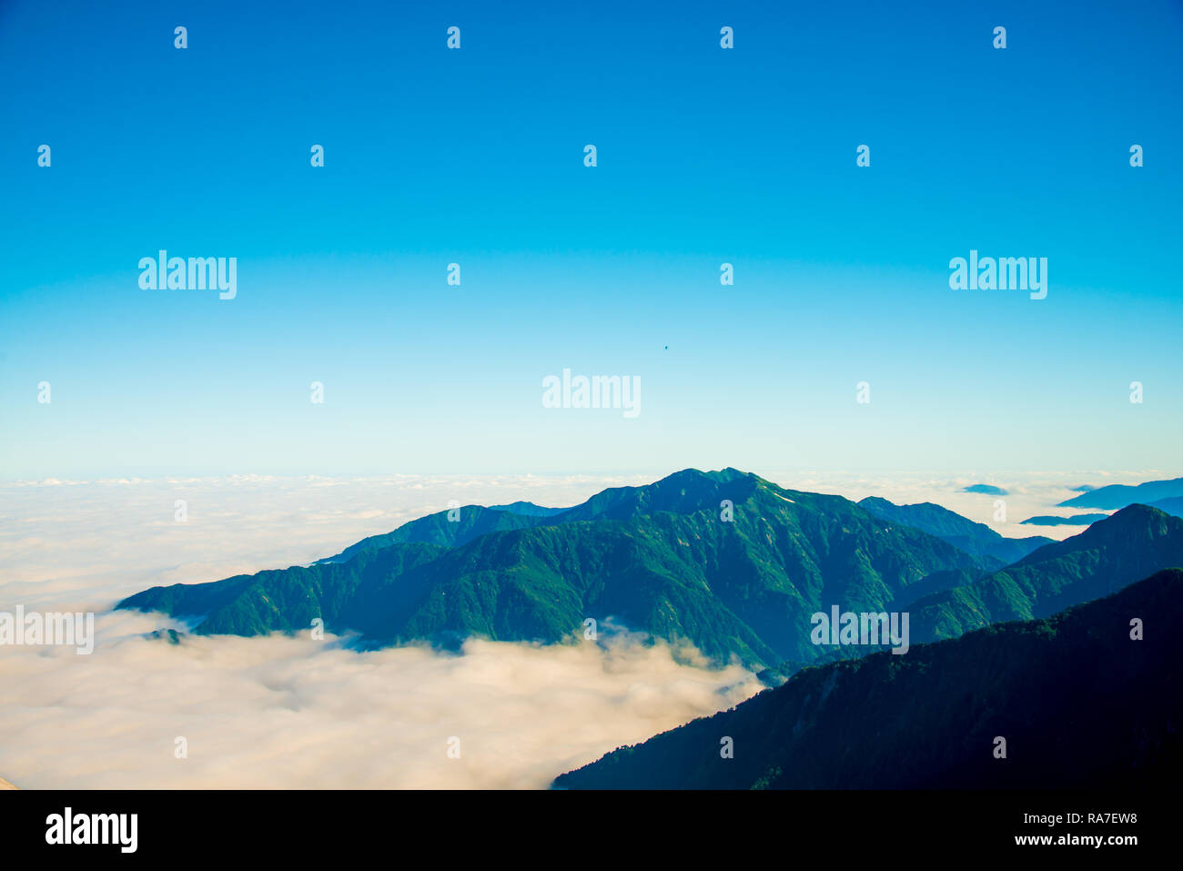 Sea of clouds taken in Tateyama, Toyama. Toyama is one of the important ...