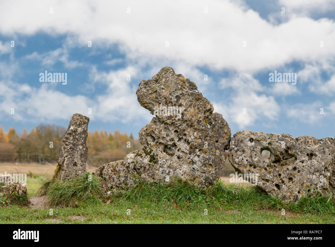 The Rollright stones, Oxfordshire, England Stock Photo - Alamy