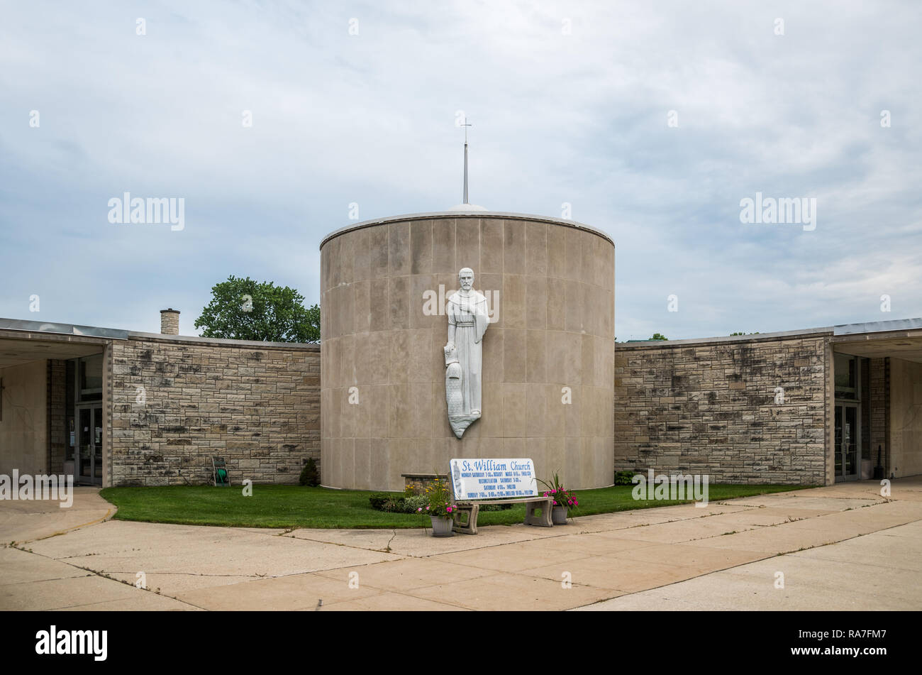 Modern catholic church hi-res stock photography and images - Alamy