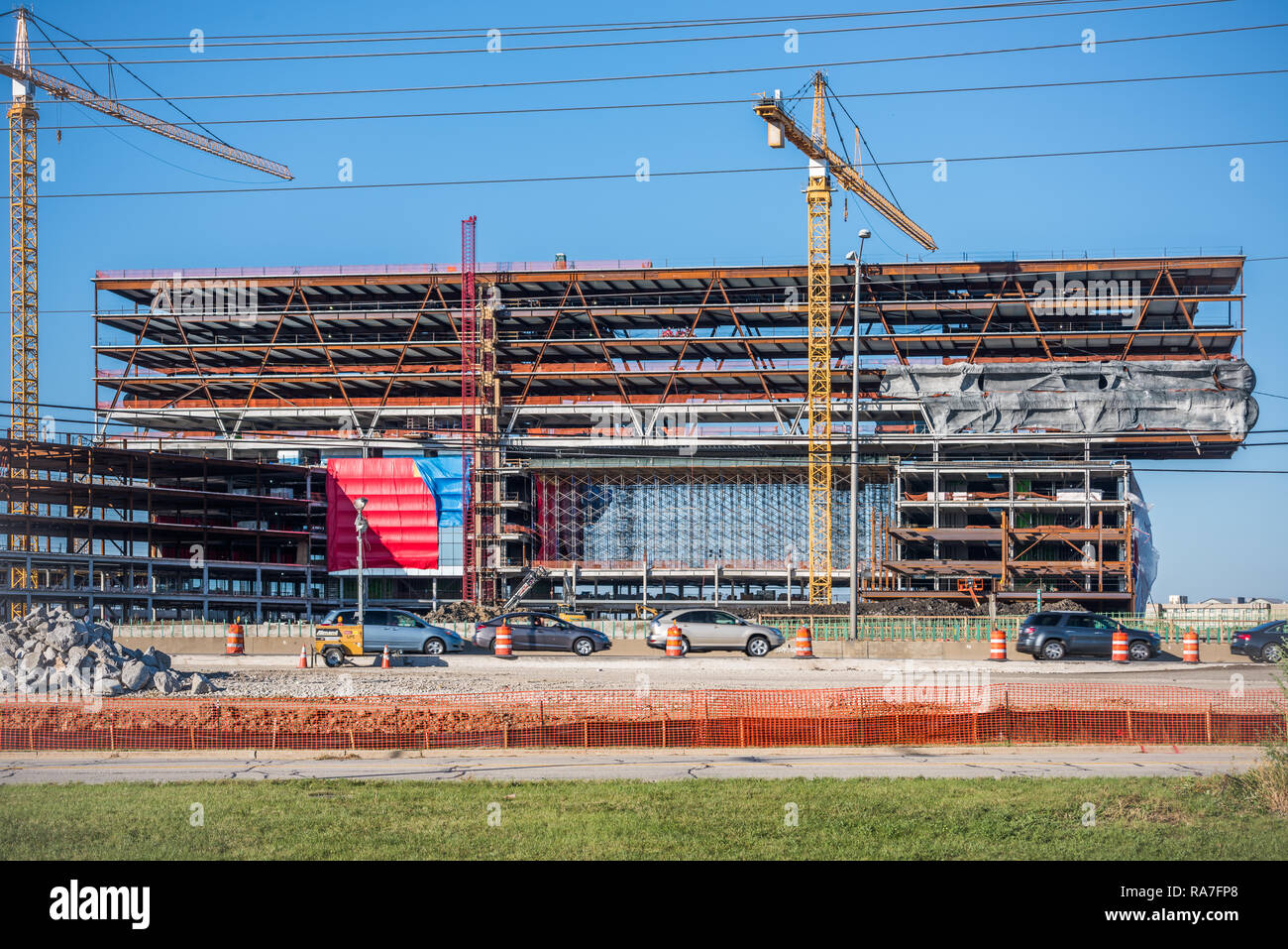 Zurich headquarters under construction Stock Photo - Alamy
