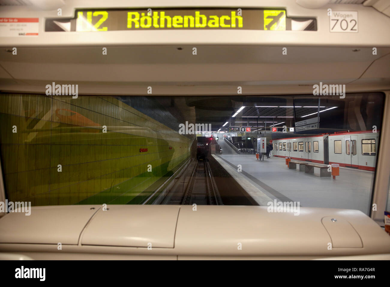 U-Bahn Metro System, Nuremberg, Bavaria, Germany Stock Photo - Alamy