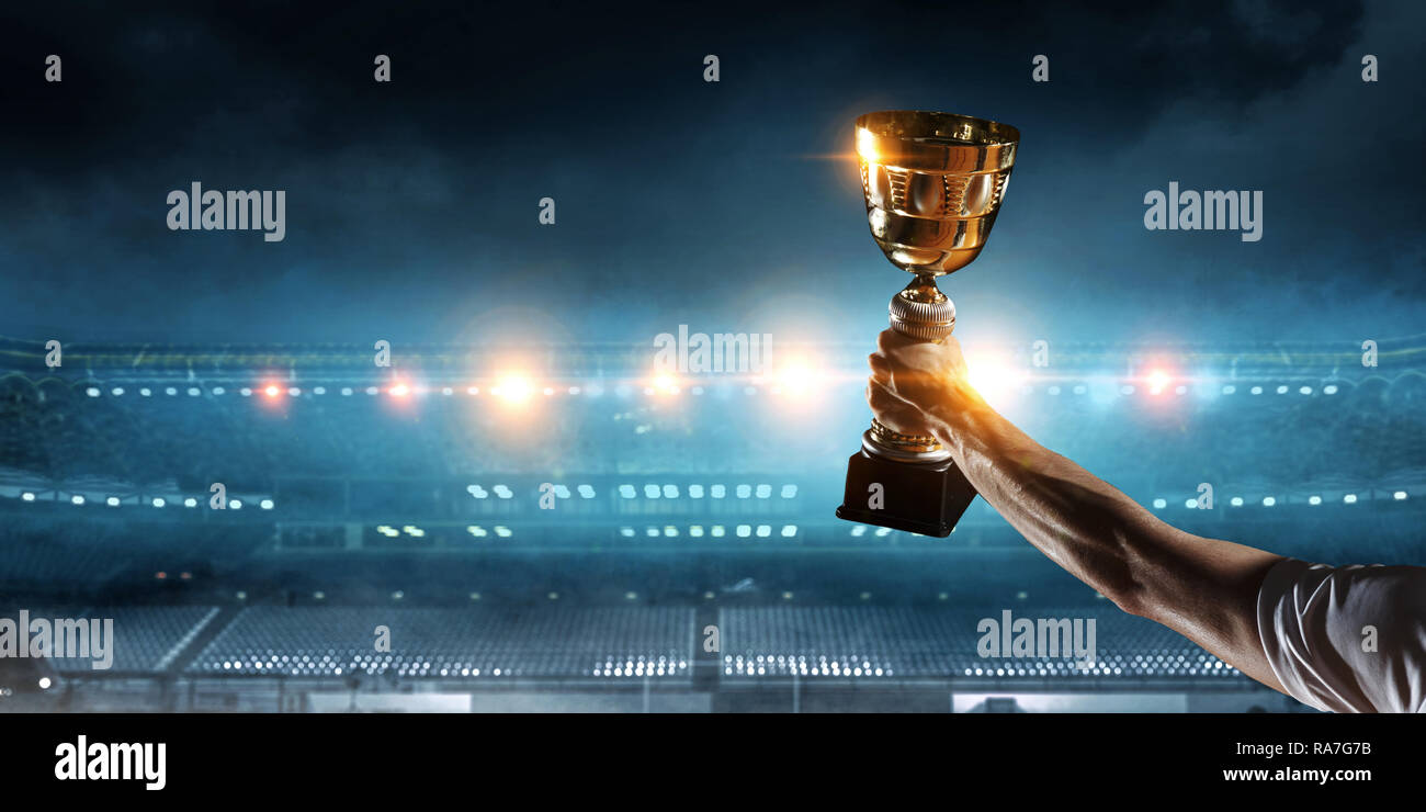 His great victory Stock Photo - Alamy