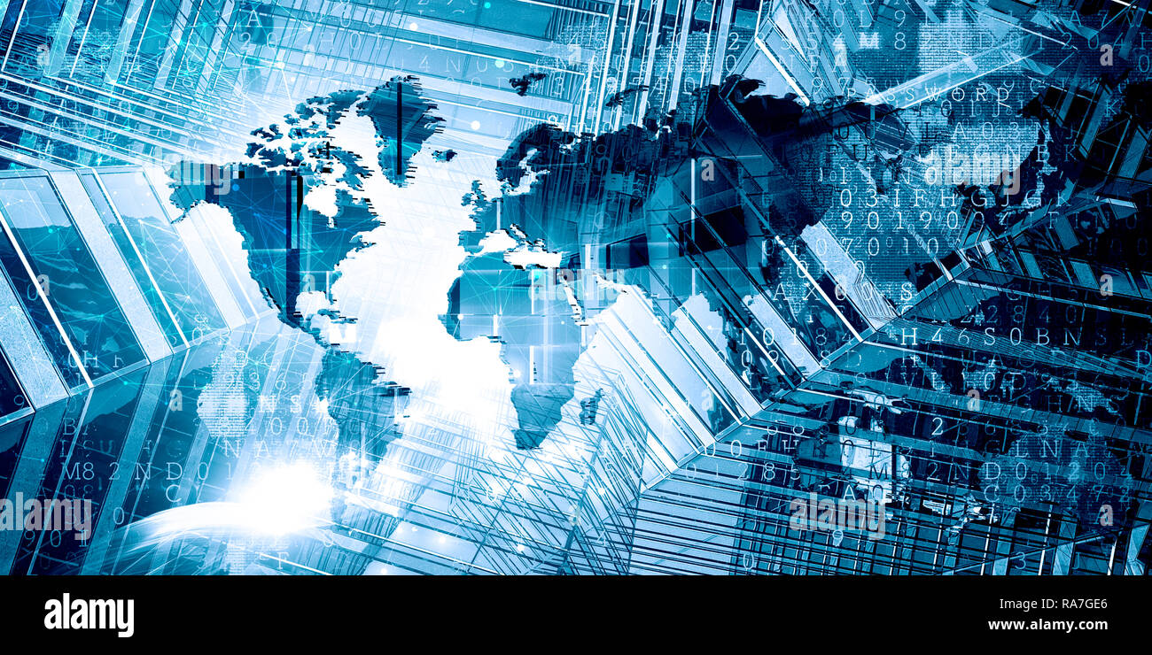 Modern international business Stock Photo - Alamy