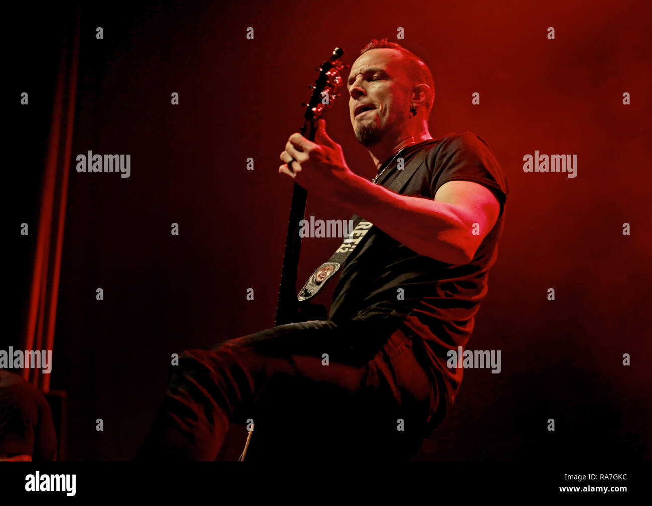 Tremonti Performing at Manchester O2 Ritz Featuring: Tremonti, Mark ...