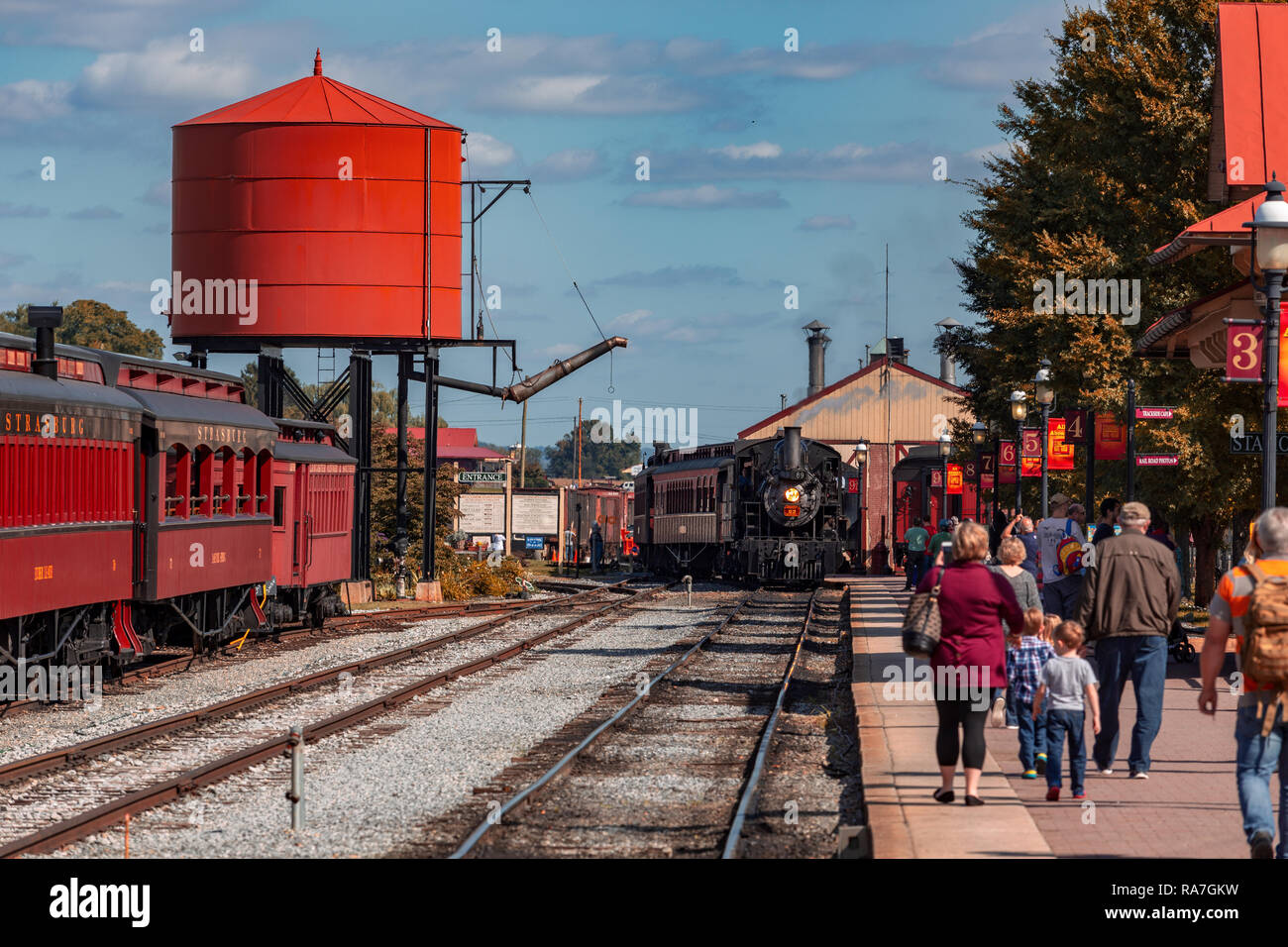 Strasburg Railroad Station Stock Photos & Strasburg Railroad Station ...