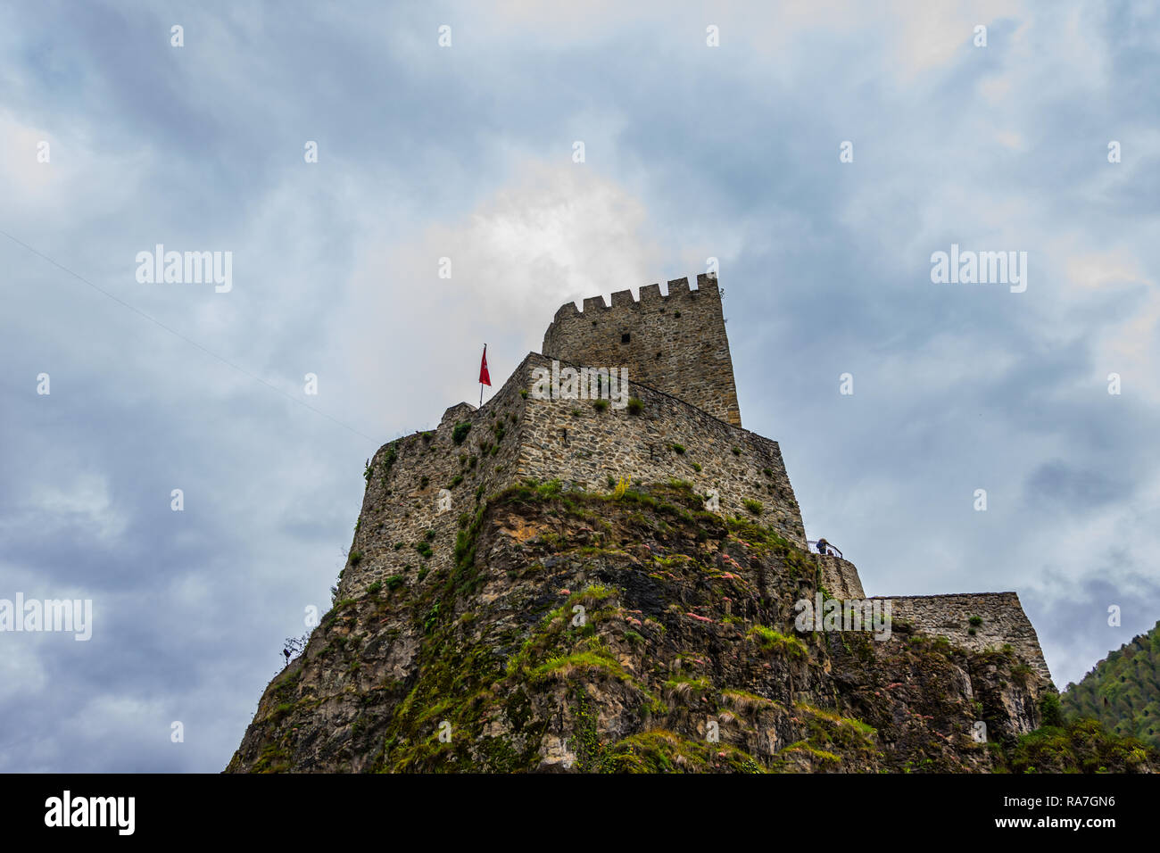 Zil castle or Zilkale famous attraction in Trabzon tour Stock Photo - Alamy