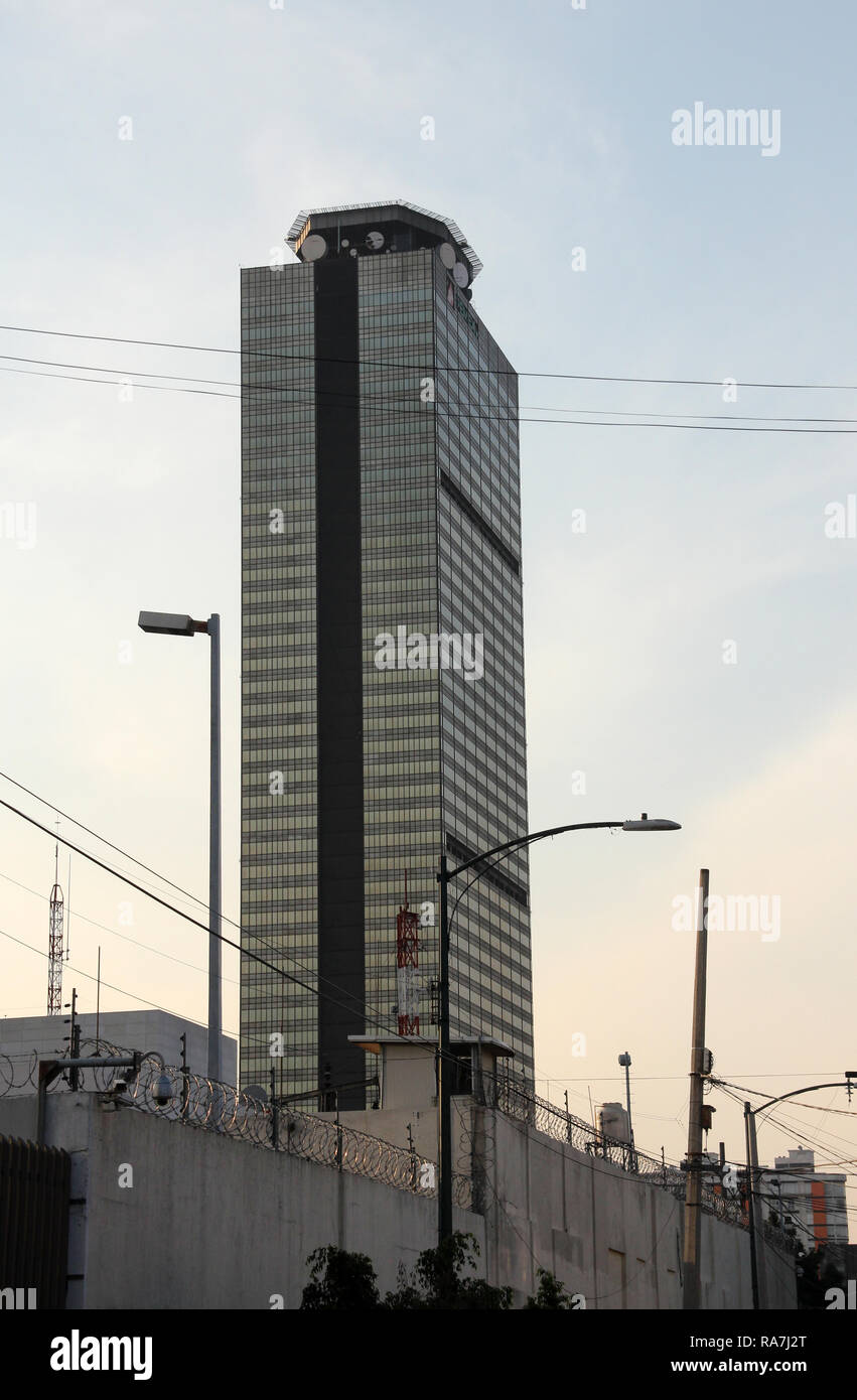 Headquarters of PEMEX, building Mexico City Stock Photo - Alamy