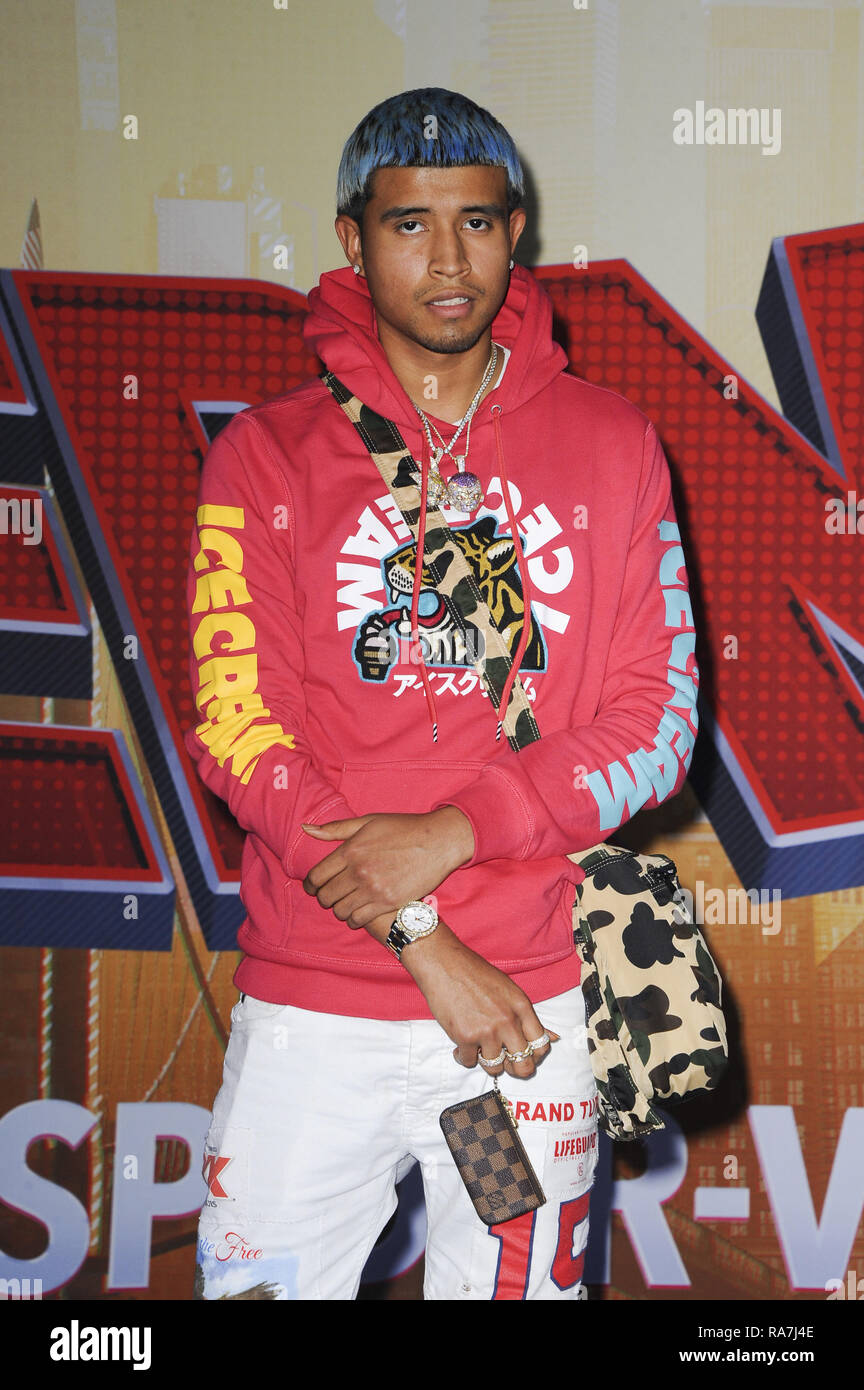 Premiere Spider Man Into the Spider Verse Featuring: Kap G Where: Los ...