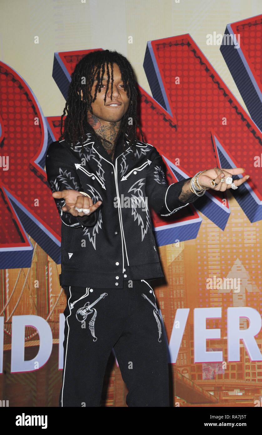 Premiere Spider Man Into the Spider Verse Featuring: Swae Lee Where ...