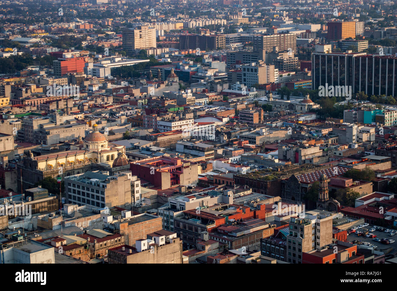 A view of a part of Mexico City, Mexico Stock Photo - Alamy