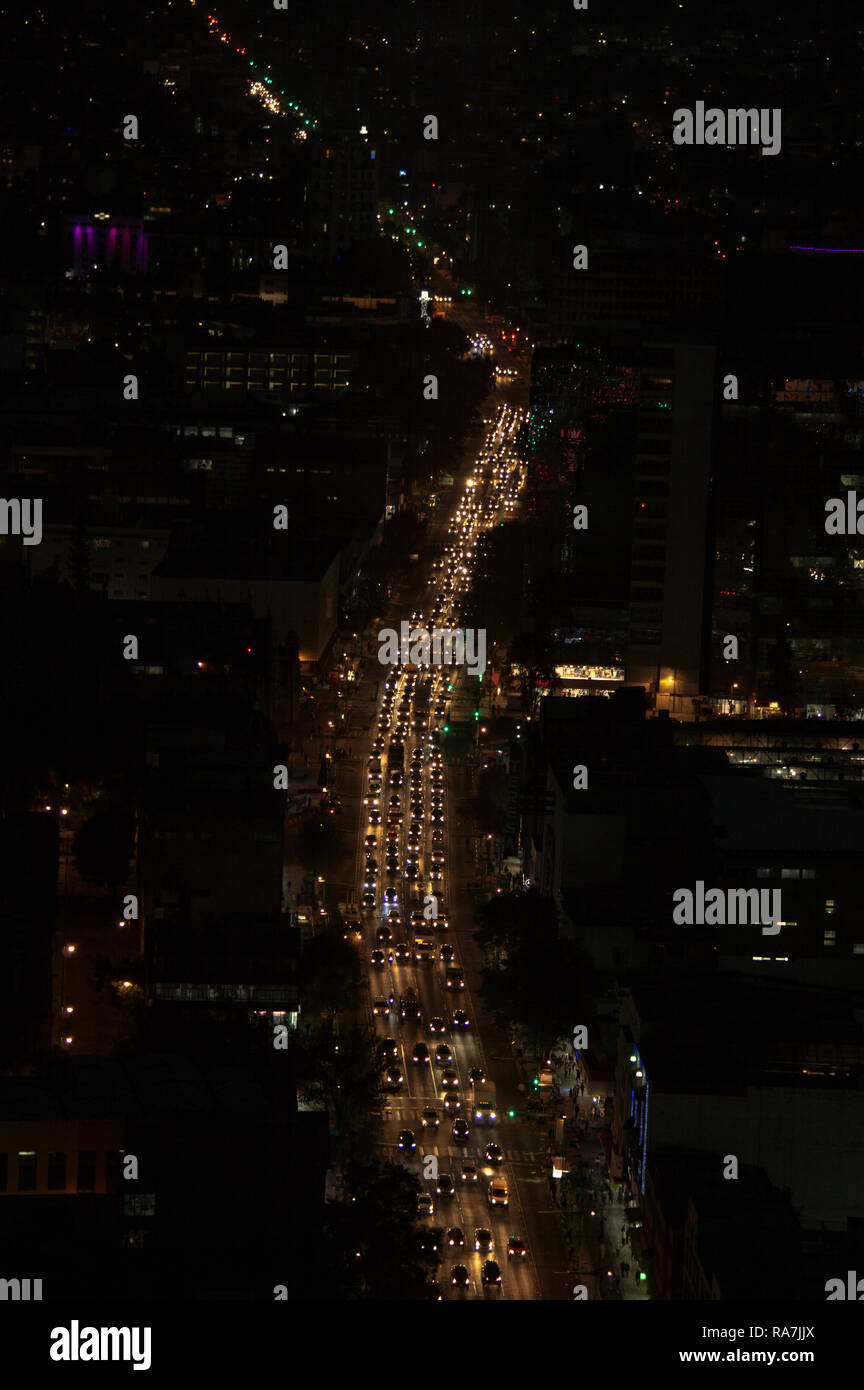 A congested road in Mexico City, Mexico Stock Photo - Alamy