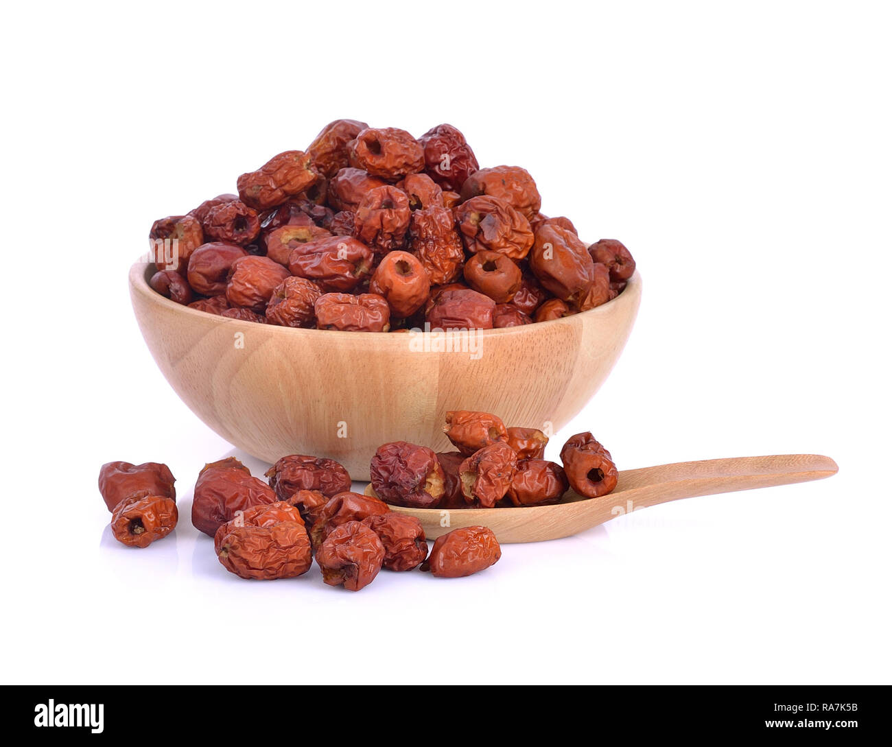 dried jujube isolated on white background Stock Photo - Alamy