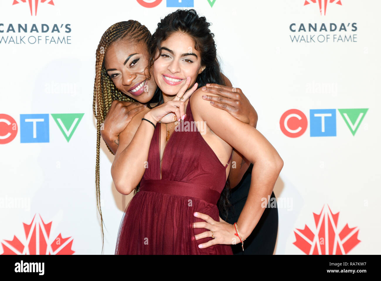 Arrivals for Canada's Walk of Fame 2018 ceremony, held at the Sony ...