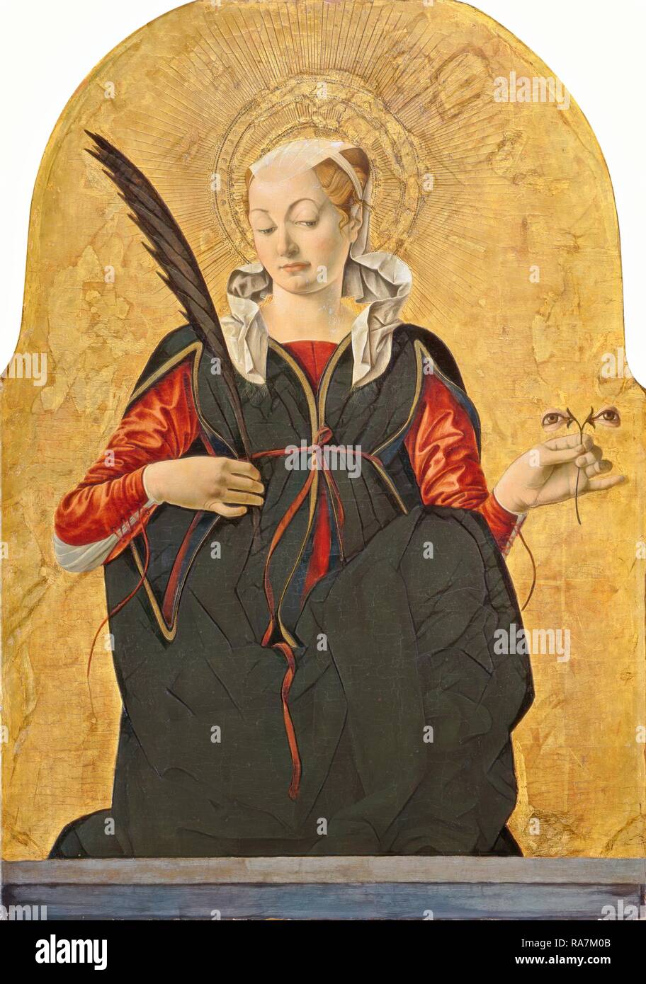Francesco del cossa, saint lucy, hi-res stock photography and images ...