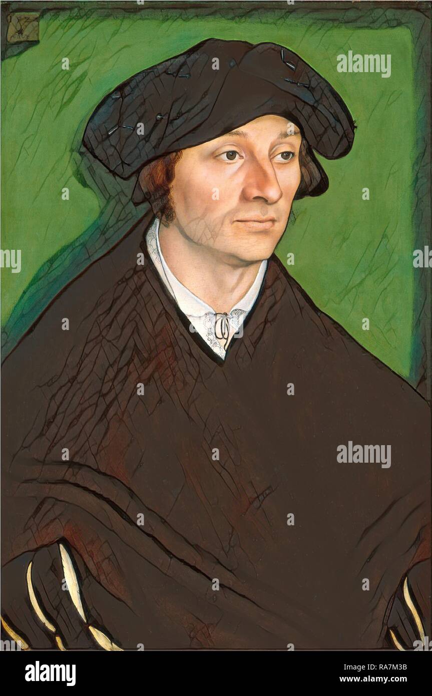 Lucas Cranach the Elder, Portrait of a Man, German, 1472-1553, 1522 ...