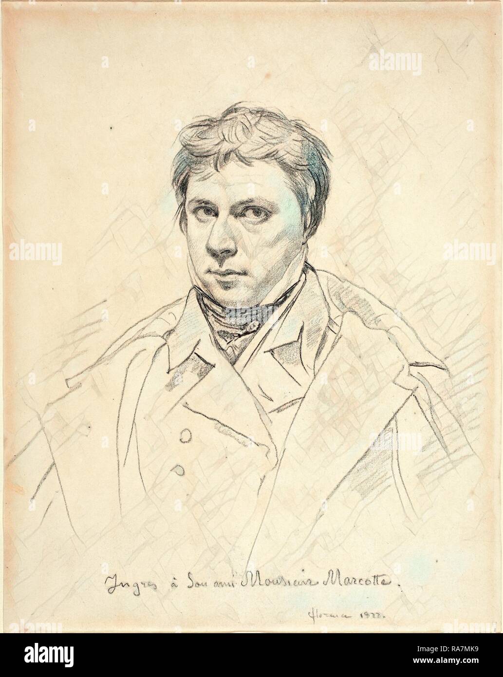 Jean Auguste Dominique Ingres Self Portrait Jean Auguste Dominique