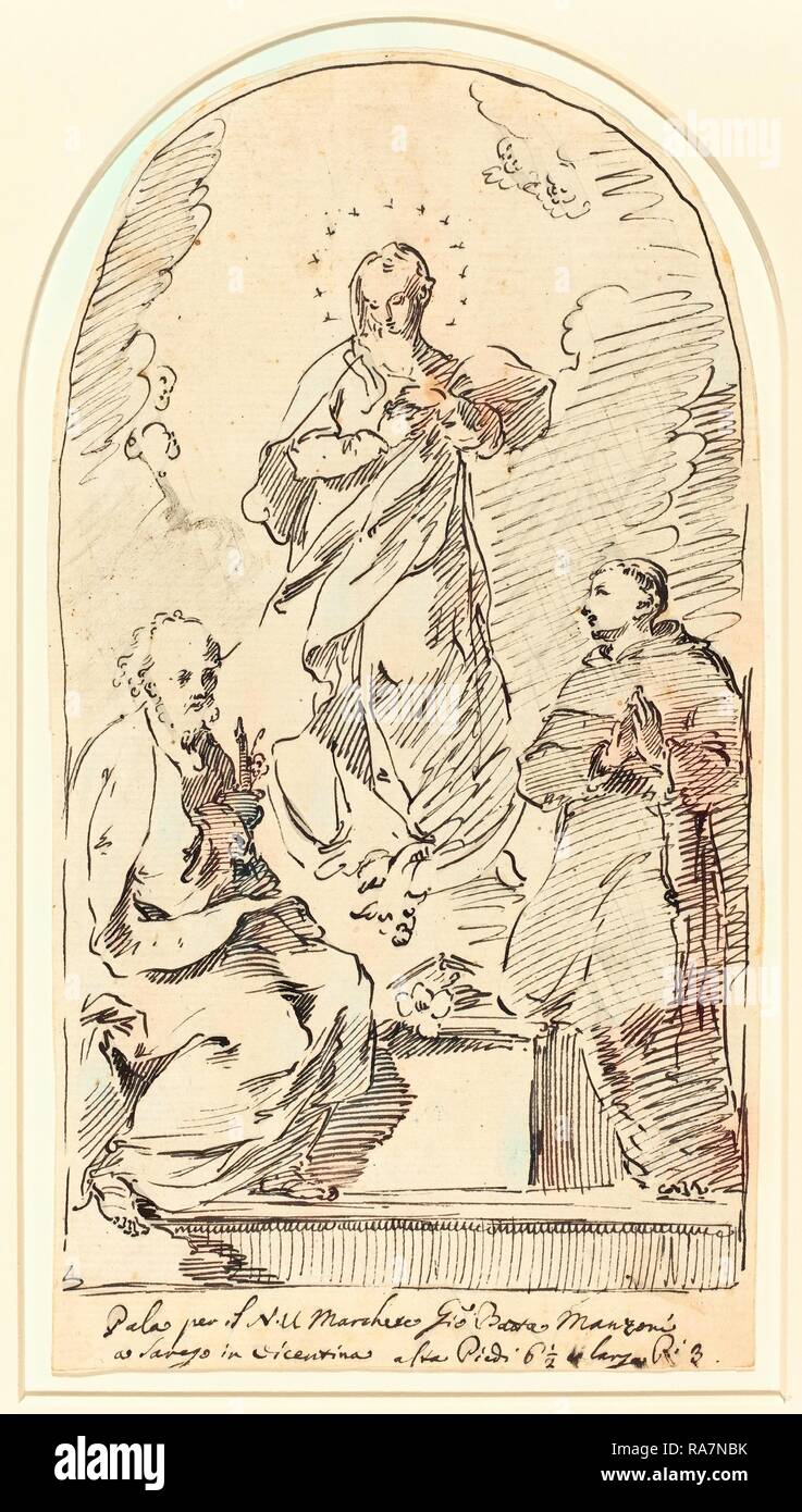 Pietro Antonio Novelli, Italian (1729-1804), The Immaculate Conception ...