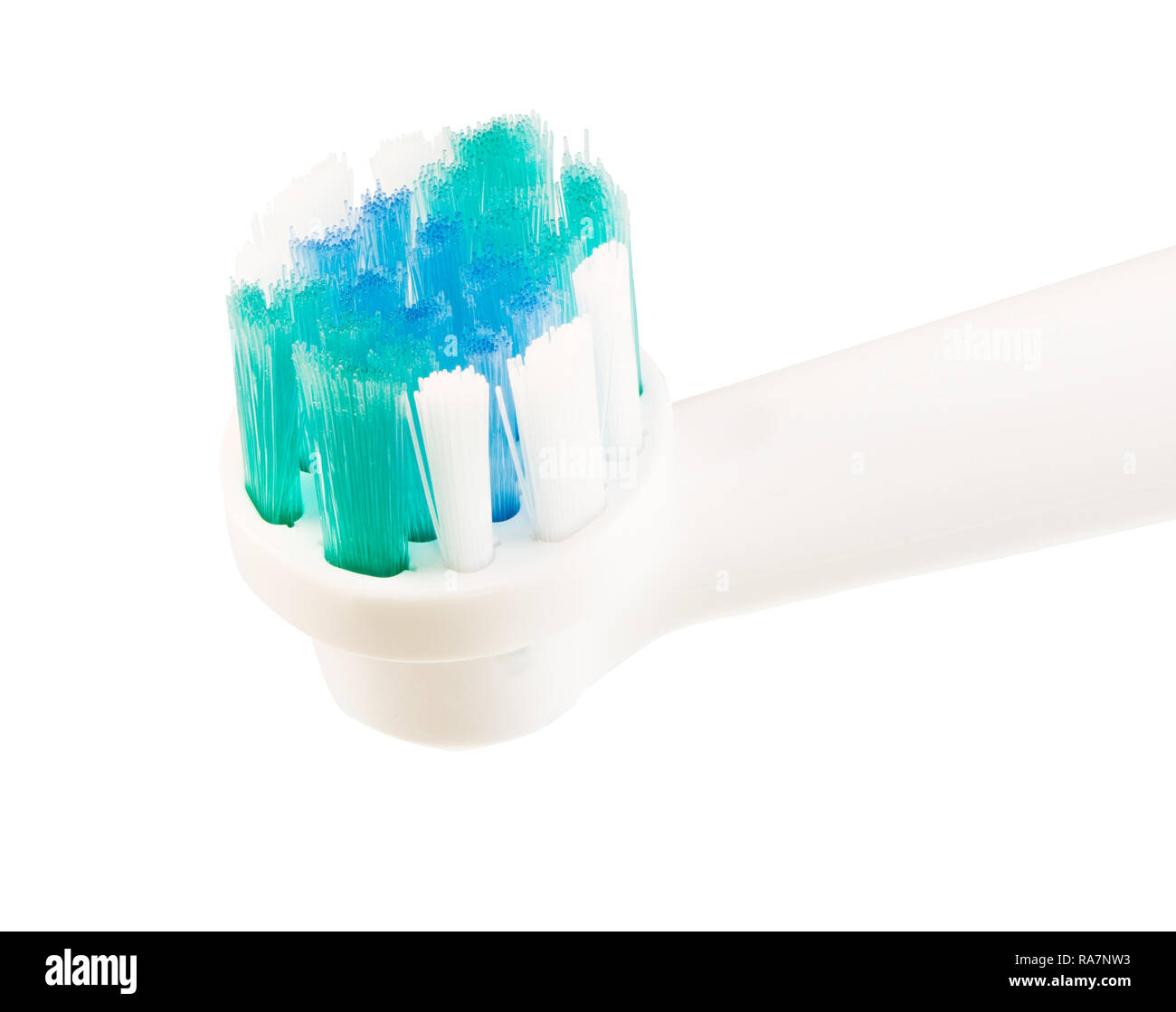 Electrical toothbrush head isolated on white Stock Photo - Alamy