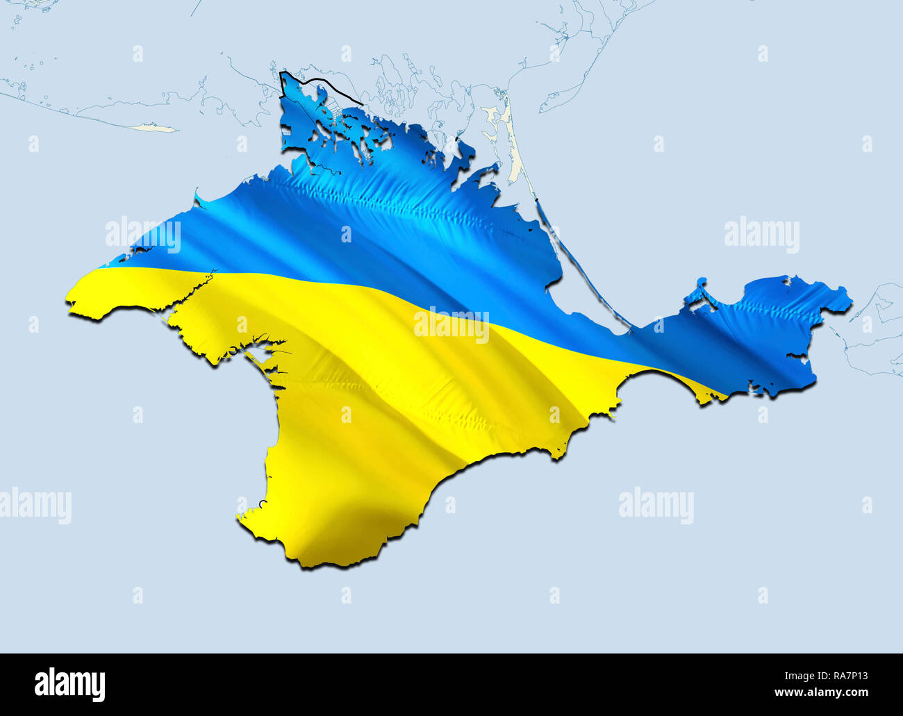 Ukraine Map Crimea High Resolution Stock Photography and Images - Alamy