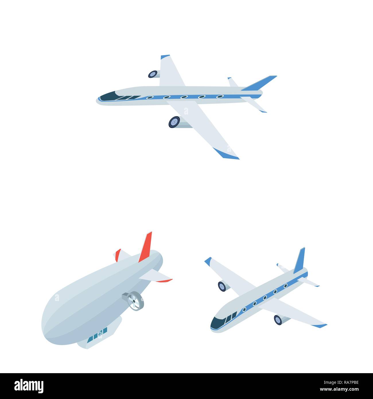 airship,airplane,aircraft,commercial,aeroplane,plane,jet,mockup,front ...