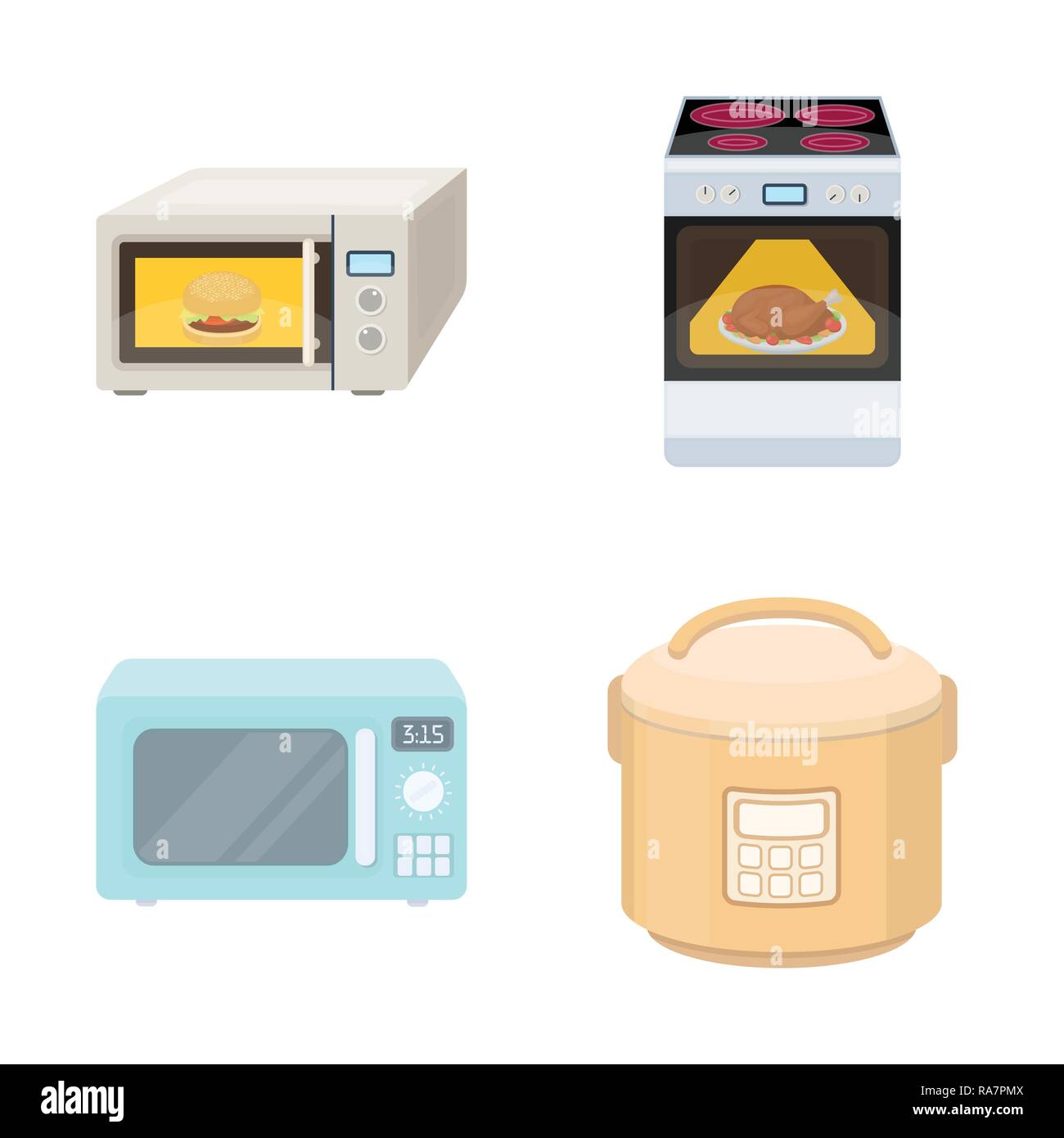 oven,flat,microwave,waffle,appliance,maker,food,inside,fire,cooker ...