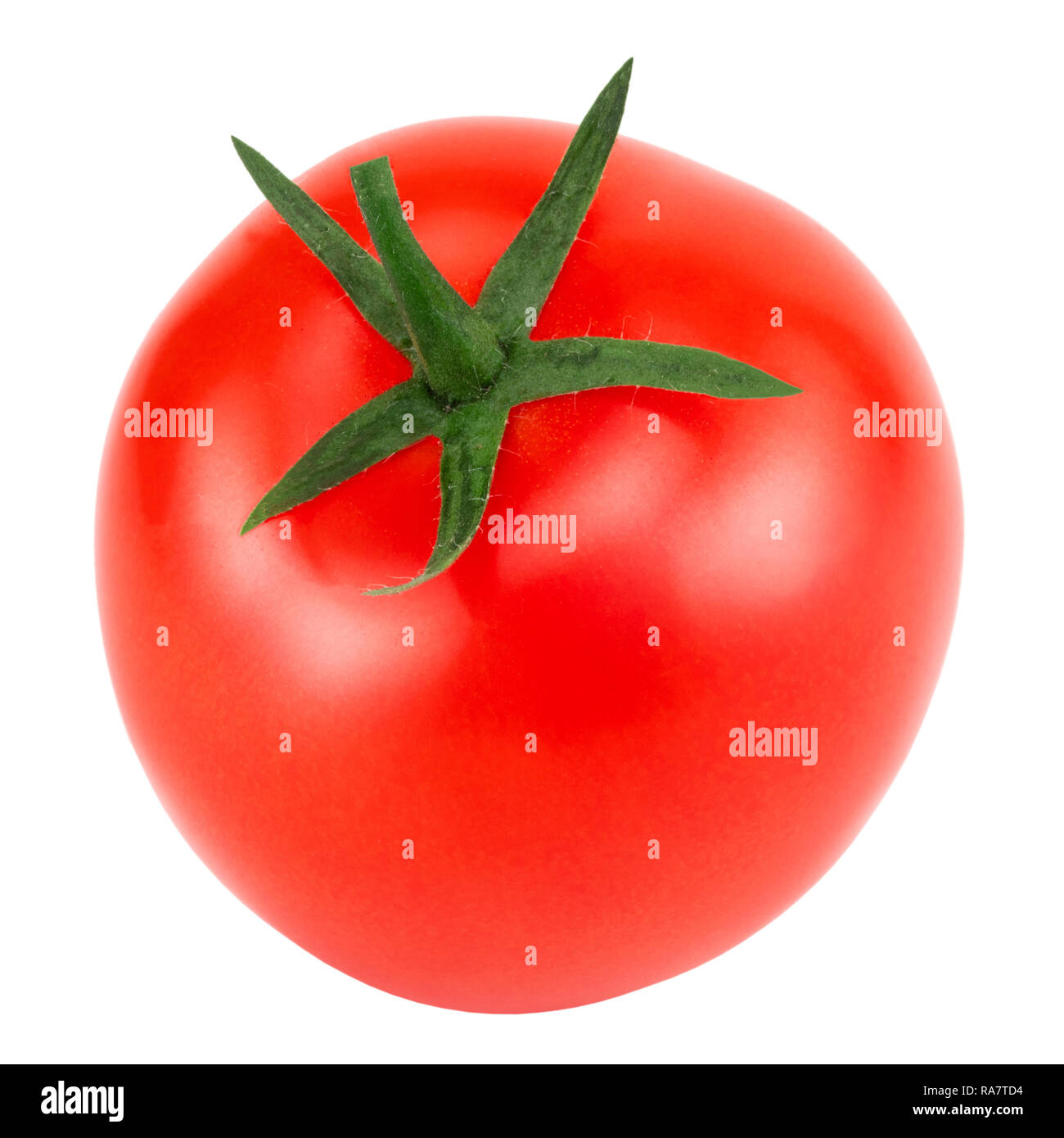 Tomato isolated. Tomato with clipping path. Full depth of field Stock ...