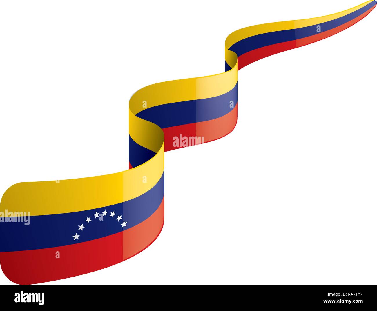 Venezuela flag, vector illustration on a white background Stock Vector ...