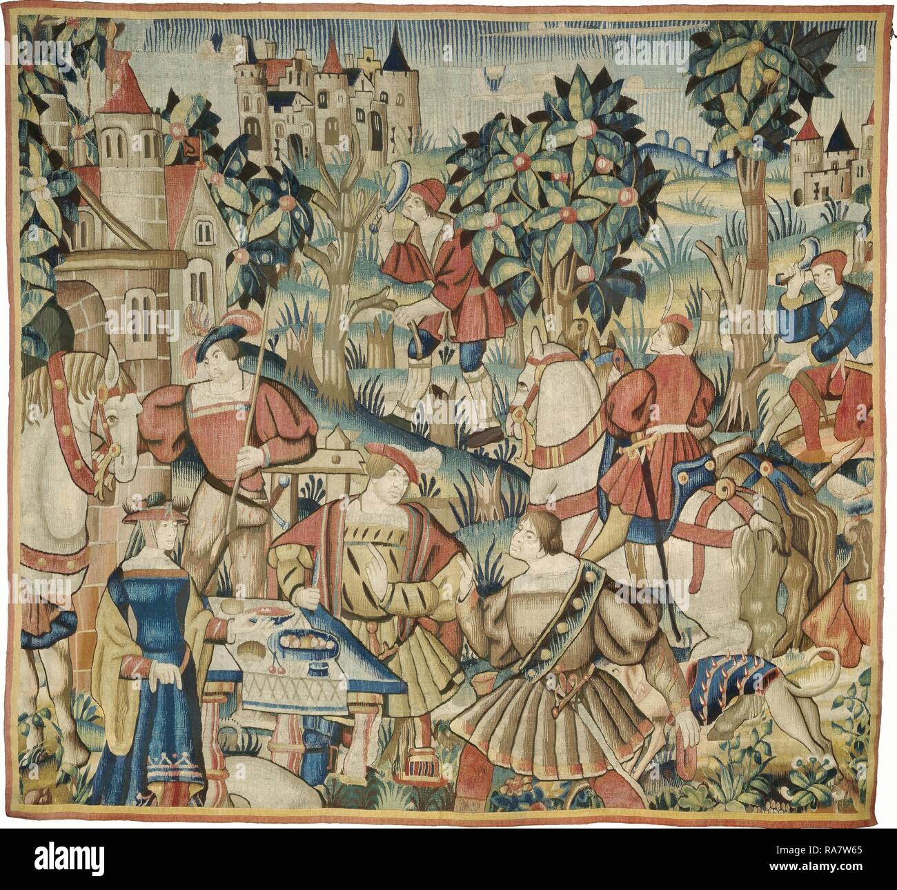 Cartoon flemish 16th century hi-res stock photography and images - Alamy