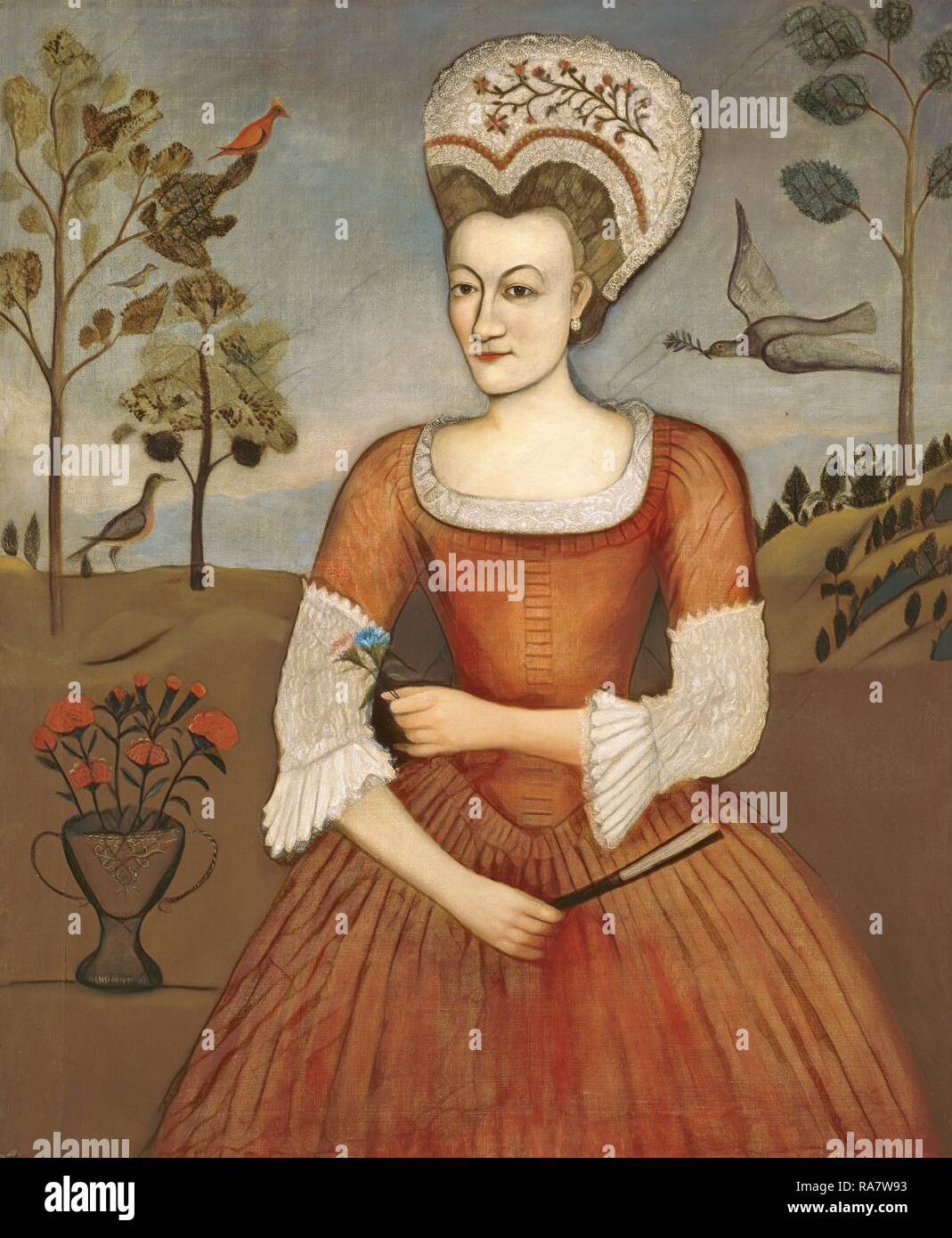 Attributed to Daniel Hendrickson (American, 1723 - 1788), Catharine ...