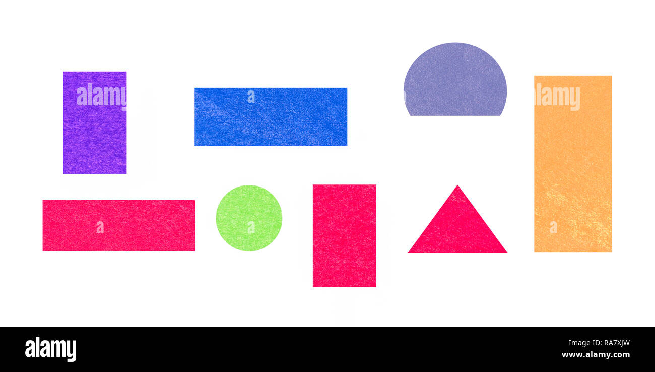 abstract geometric shapes backdrop Stock Photo - Alamy