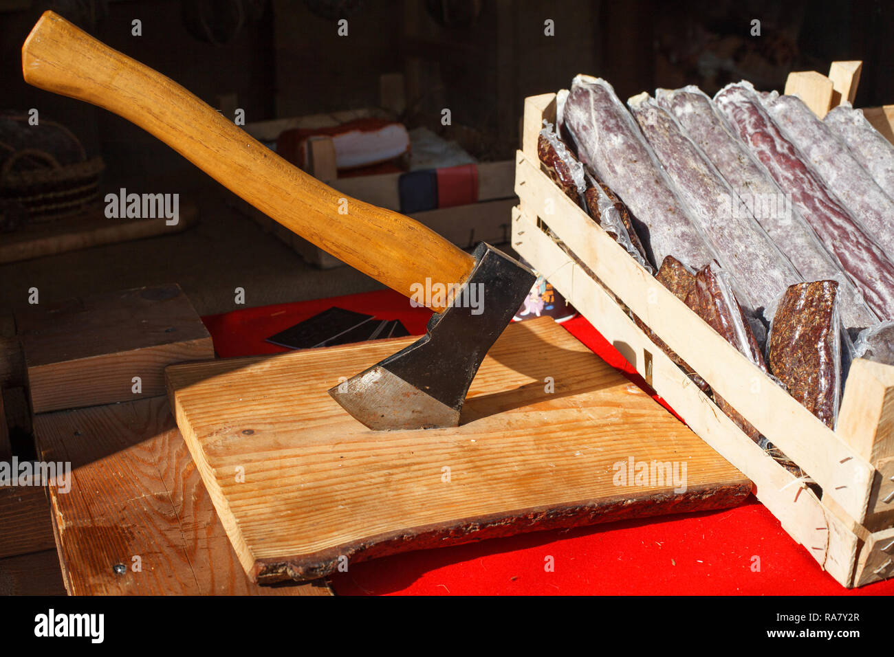 A meat ax hi-res stock photography and images - Alamy