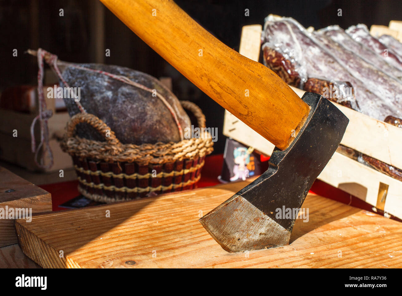 Meat axe hi-res stock photography and images - Alamy