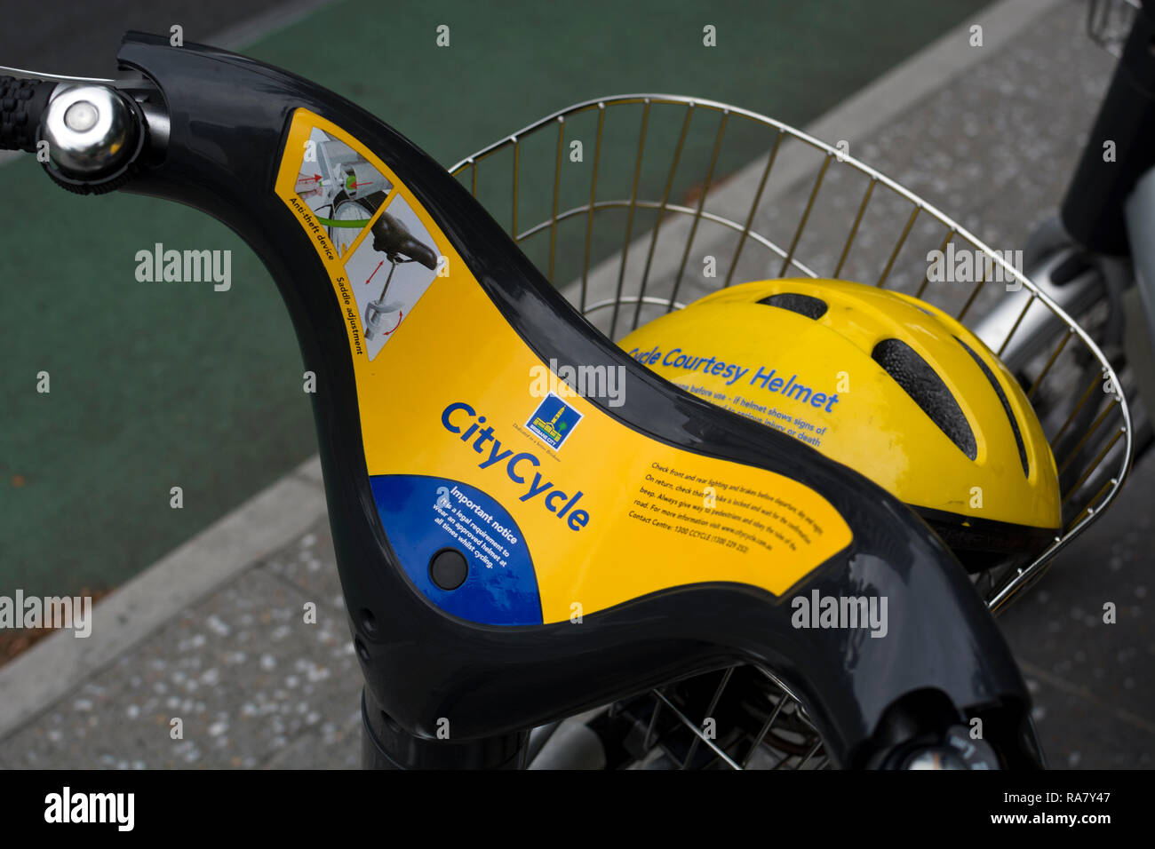 CityCycle close-up, Brisbane, Queensland, Australia Stock Photo - Alamy