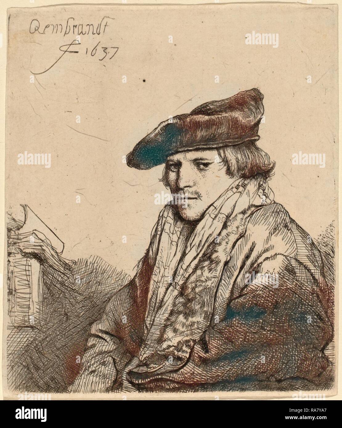 Rembrandt van Rijn (Dutch, 1606 - 1669), Young Man in a Velvet Cap ...